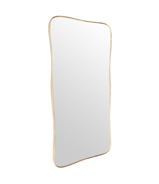 A wonderful Shaped Large Original Italian Mid Century Shield Mirror ...